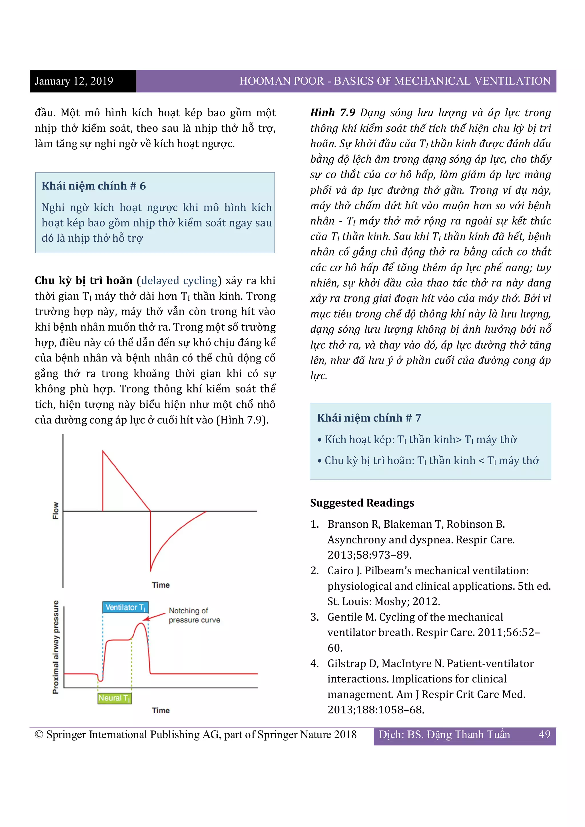 Chapter 7 hooman poor - basics of mechanical ventilation 2018 | PDF