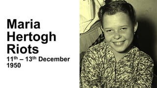 Chapter 7 - Maria Hertogh Riot and Anti-National Service Riot | PDF