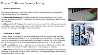 OSSTMM 3 - Chapter7- Human Security Testing | PPTX