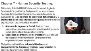 OSSTMM 3 - Chapter7- Human Security Testing | PPTX
