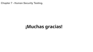 OSSTMM 3 - Chapter7- Human Security Testing | PPT | Descarga Gratuita