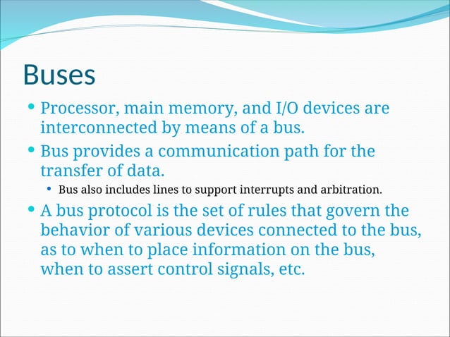 Input And Output Organization In Computer Architecture Ppt