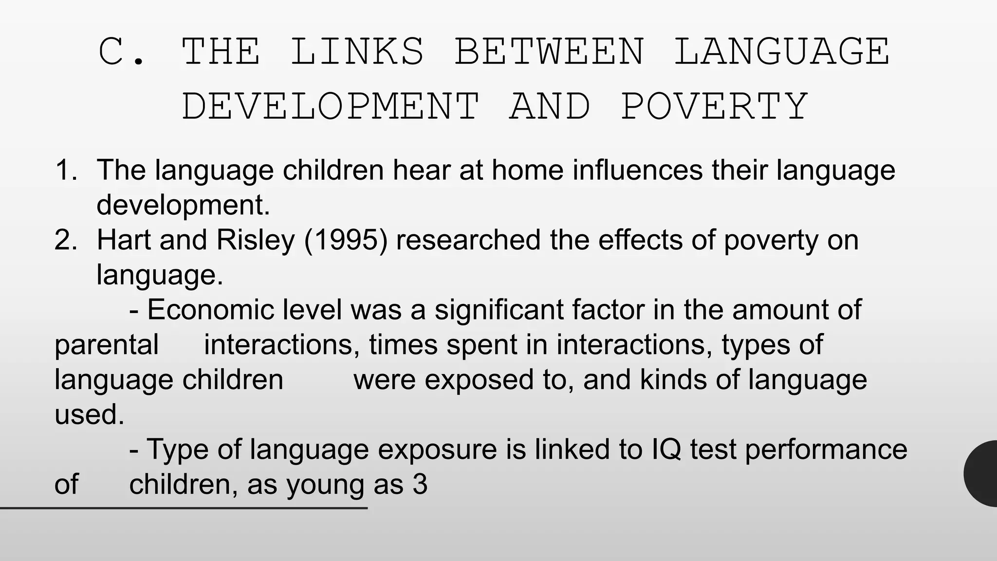 Chapter 7 language development | PPTX