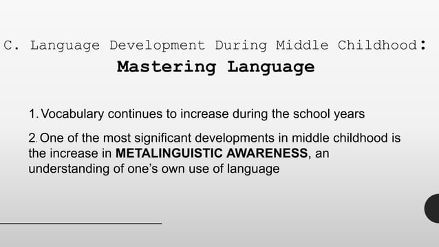 Chapter 7 language development | PPTX