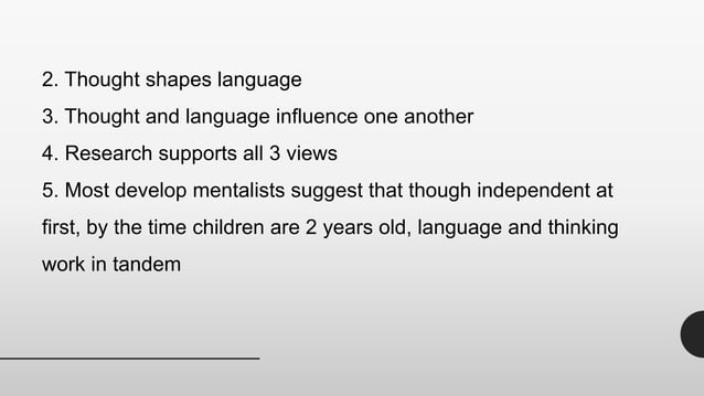 Chapter 7 Language Development Ppt