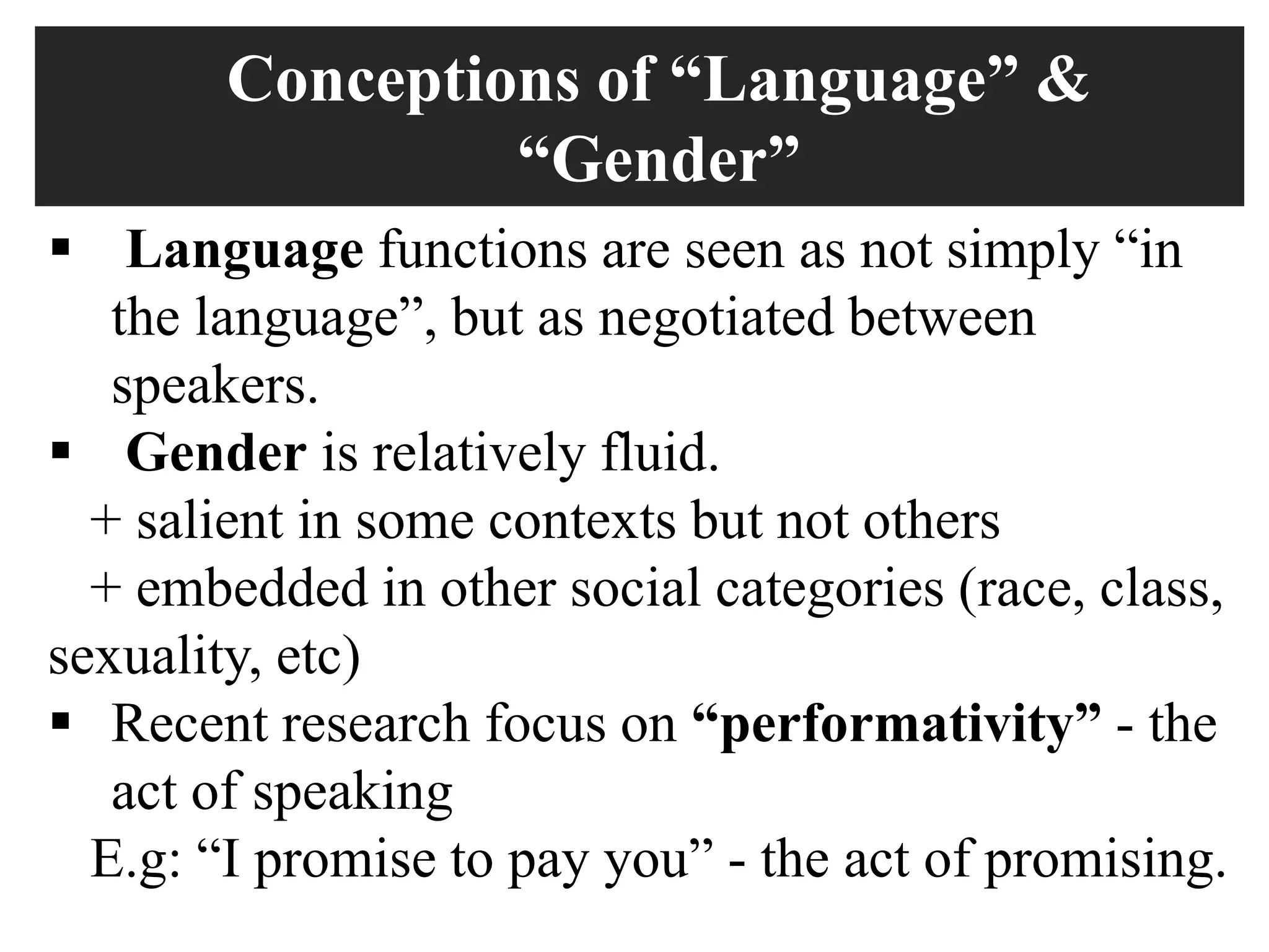 Chapter 7 language & gender | PPTX