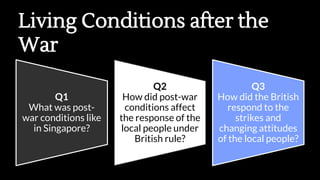 History Chapter 7 Part 1- Life after the World War II | PDF