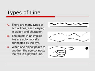 Examples Of Implied Lines In Art