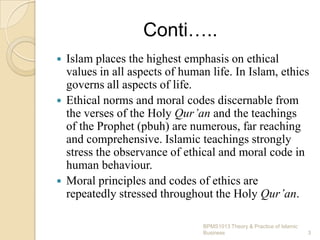 Chapter 7: Marketing and Islamic Business Ethics | PPT
