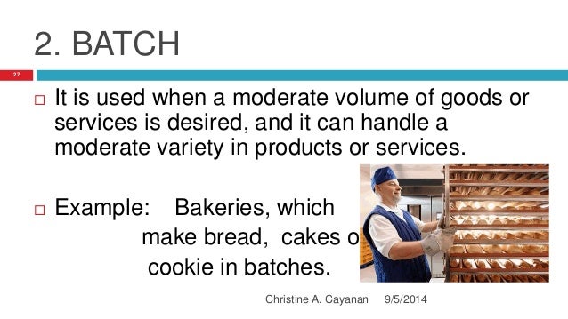 Chapter 7 process strategy production and operation and management