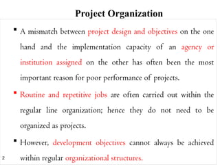 chapter 7- construction Project Organization | PPTX