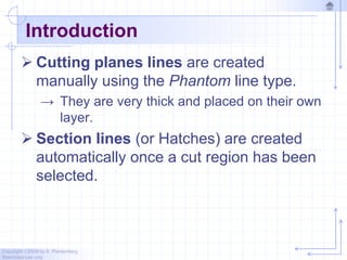 Chapter 7 sectioning in auto cad 2010 | PPTX