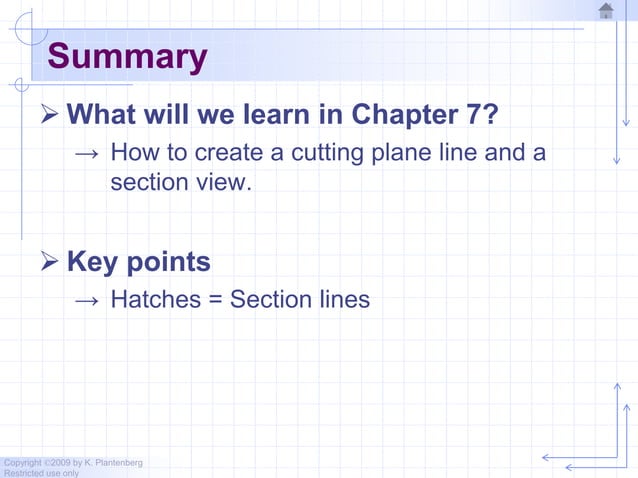 Chapter 7 sectioning in auto cad 2010 | PPTX