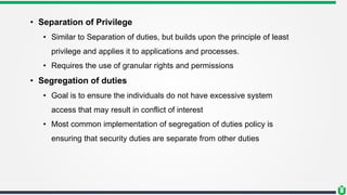 CISSP Chapter 7 - Security Operations | PPTX