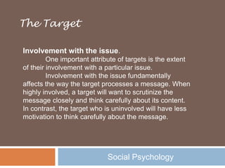 Chapter 7 social influence and persuasion | PPTX