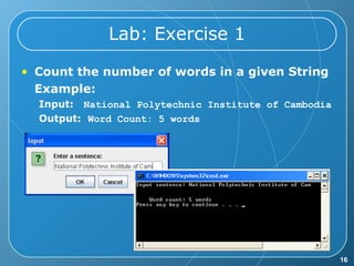 Chapter 7 String | PPT