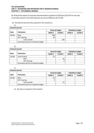 Chapter 7 - Test | PDF