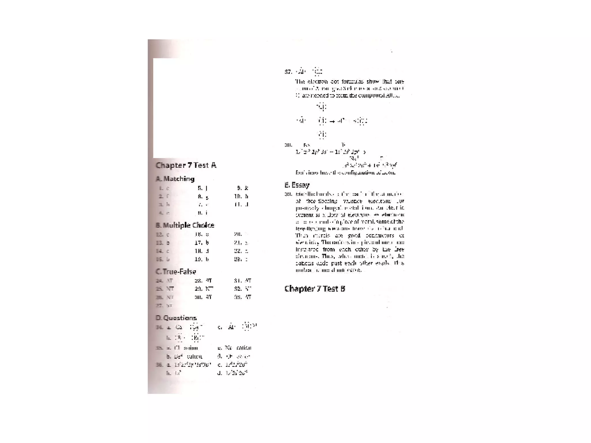 Chapter7 - Test A Answers | PPT