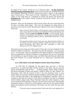 Chapter7 the counter reformation & the rise of the jesuit order | PDF
