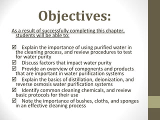 Chapter 7 tools for cleaning | PPT