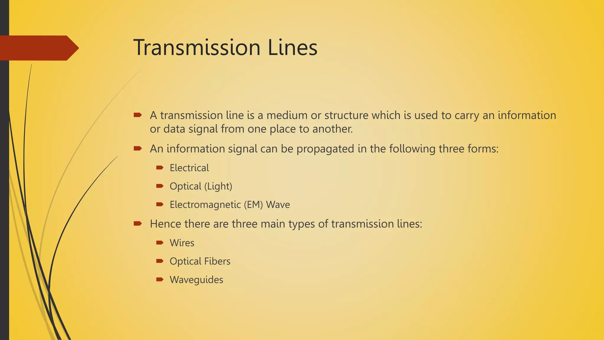 Transmission lines | PPTX