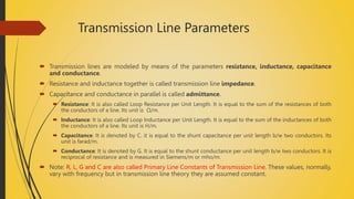 Transmission lines | PPTX