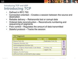 Chapter 7 : Transport layer | PPTX