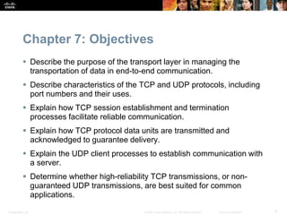 Chapter 7 : Transport layer | PPT