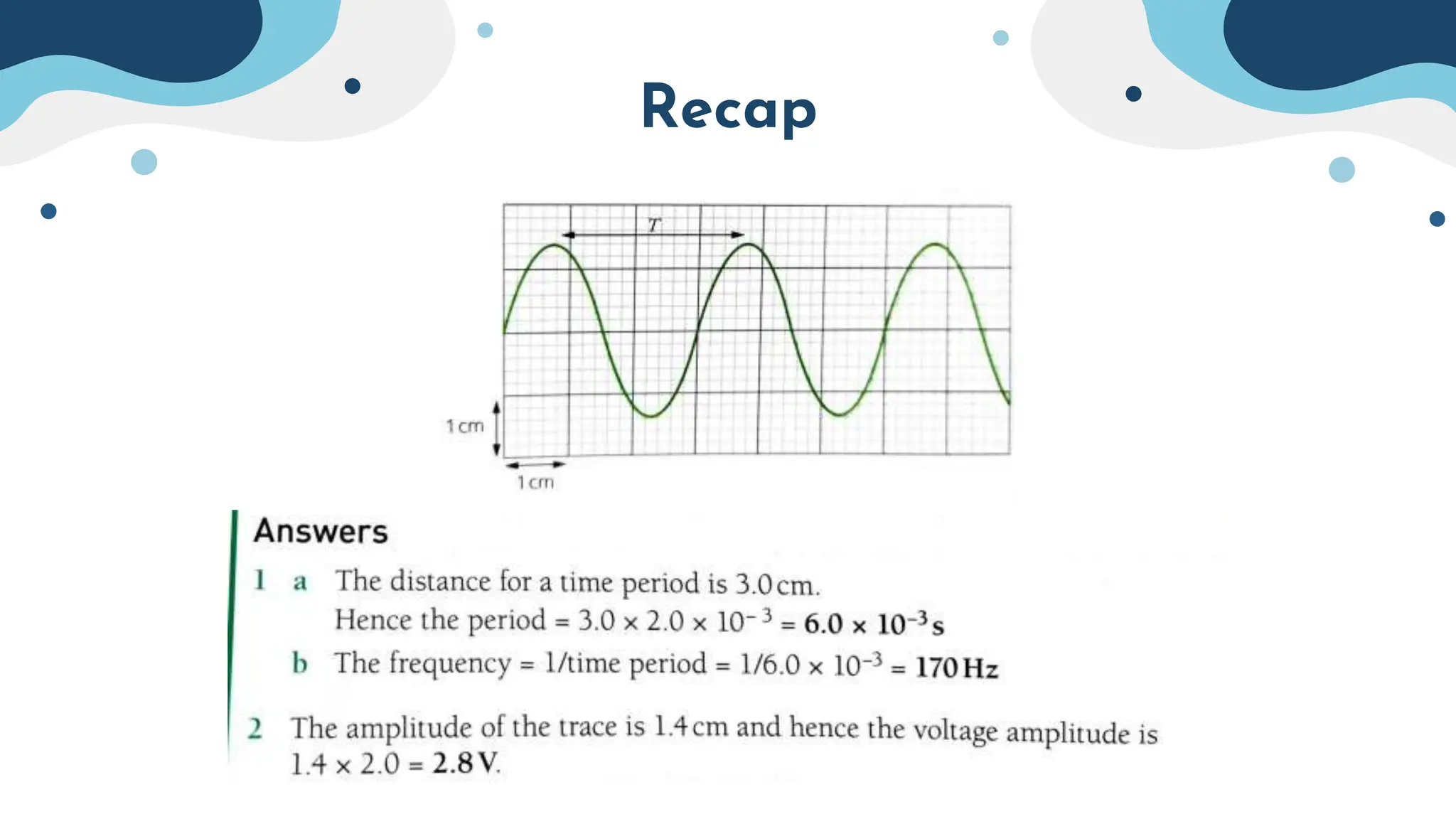 Cambridge Physics Chapter 7 Waves Mechanical Waves and Electromagnetic ...
