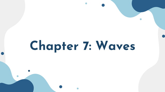 Cambridge Physics Chapter 7 Waves Mechanical Waves and Electromagnetic Waves | PPTX | Physics ...