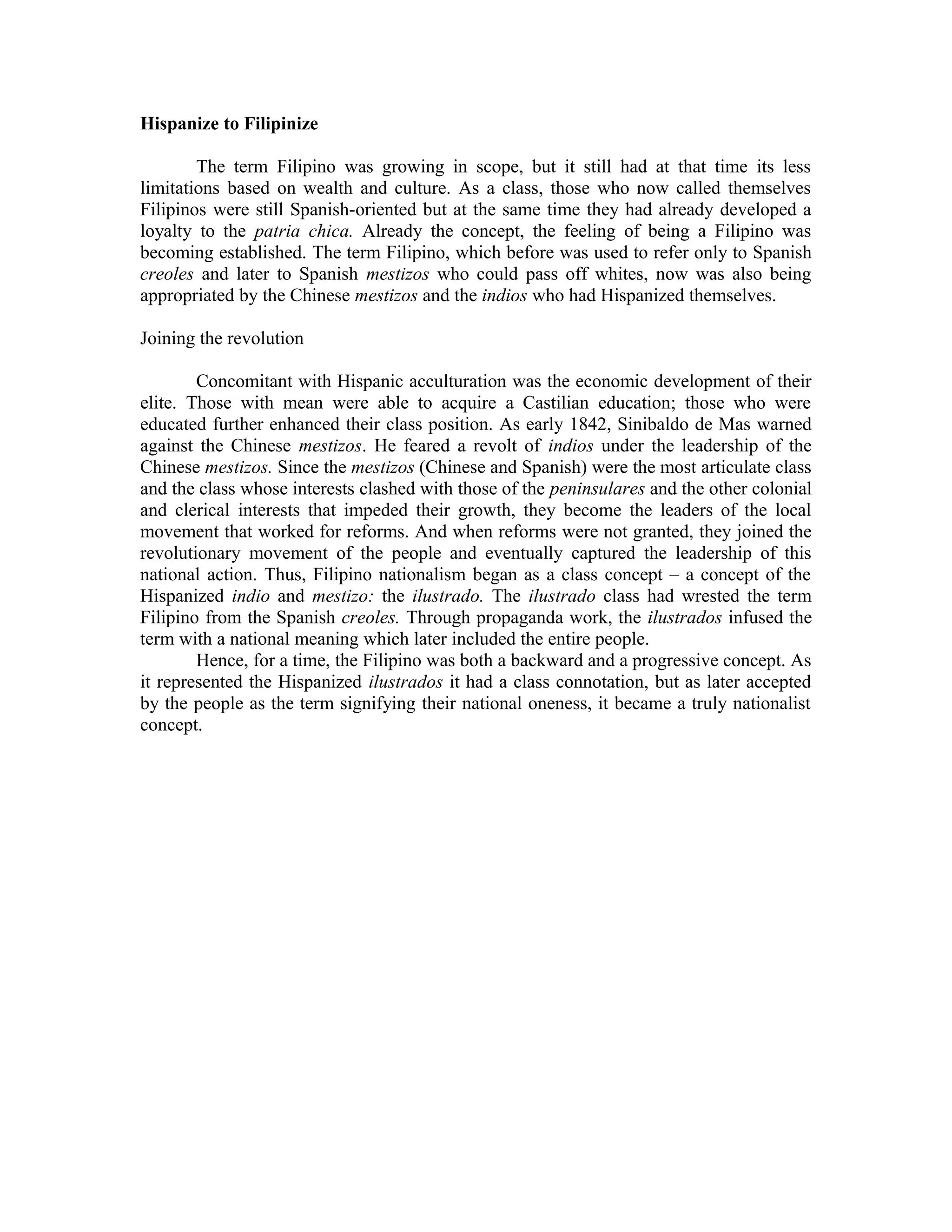 Chapter 7 - Who is Filipino | DOC