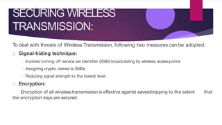 Chapter 7 - Wireless Network Security.pptx