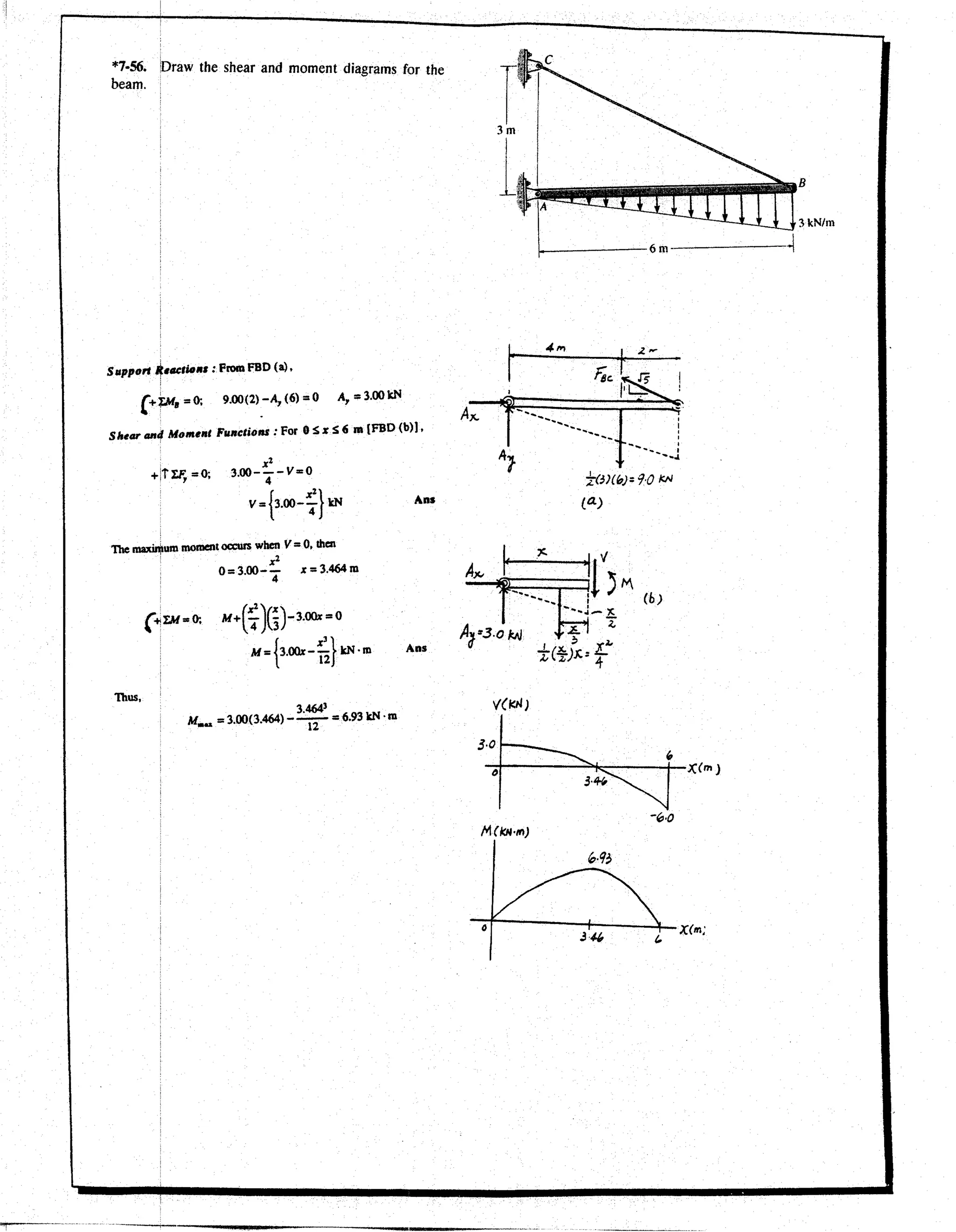 Hibbeler Statics solution - Chapter 7 (2) | PDF