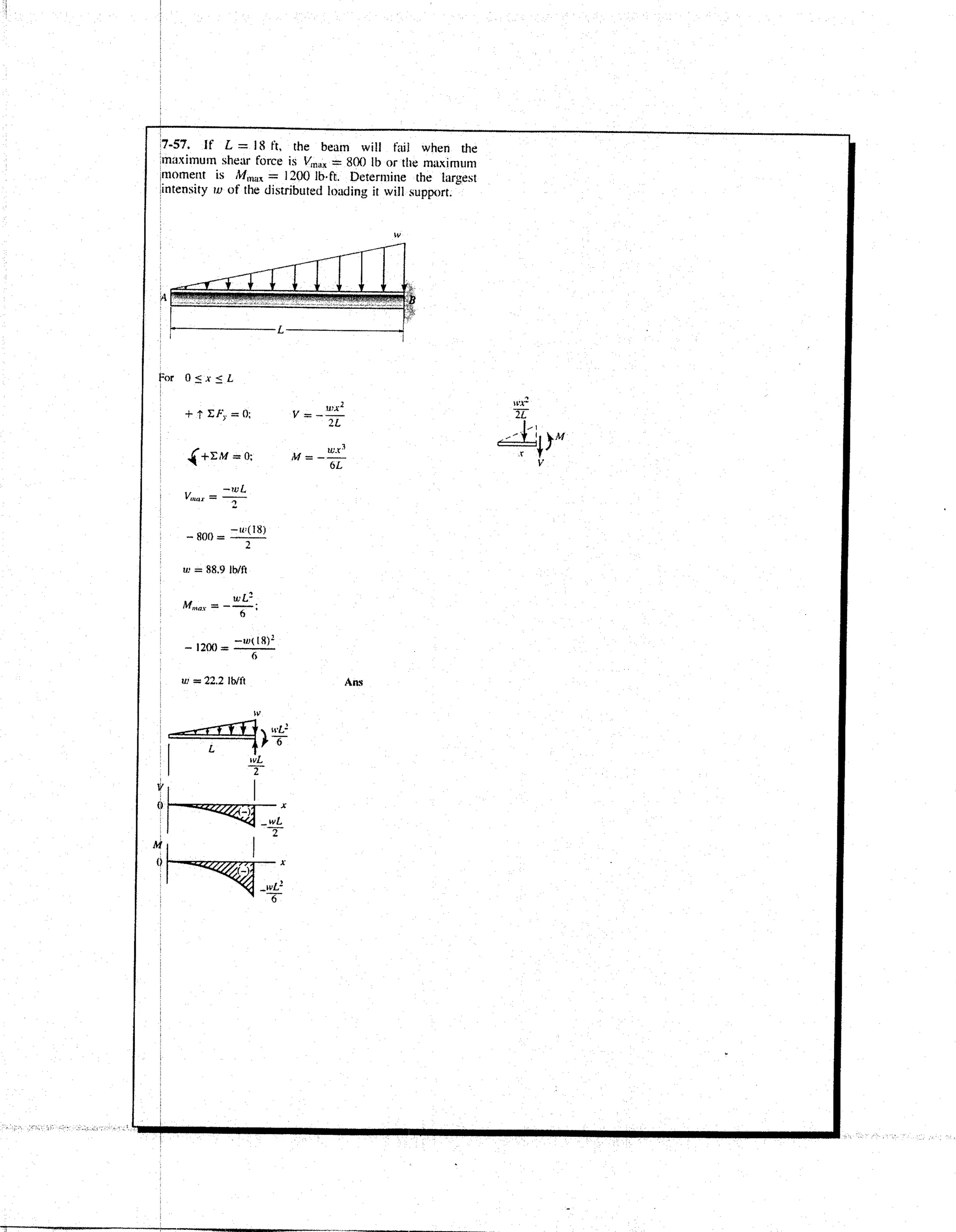 Hibbeler Statics solution - Chapter 7 (2) | PDF