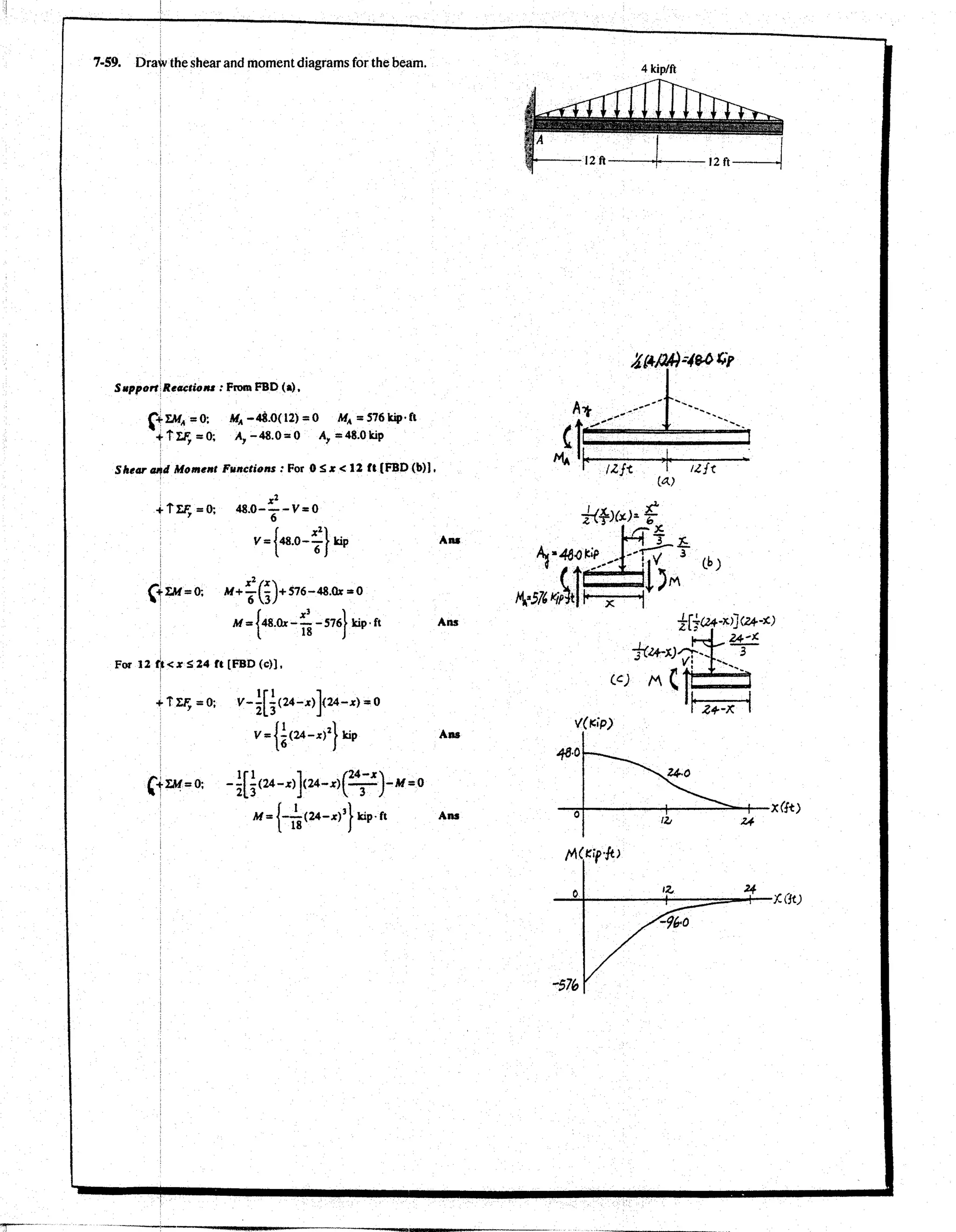 Hibbeler Statics solution - Chapter 7 (2) | PDF