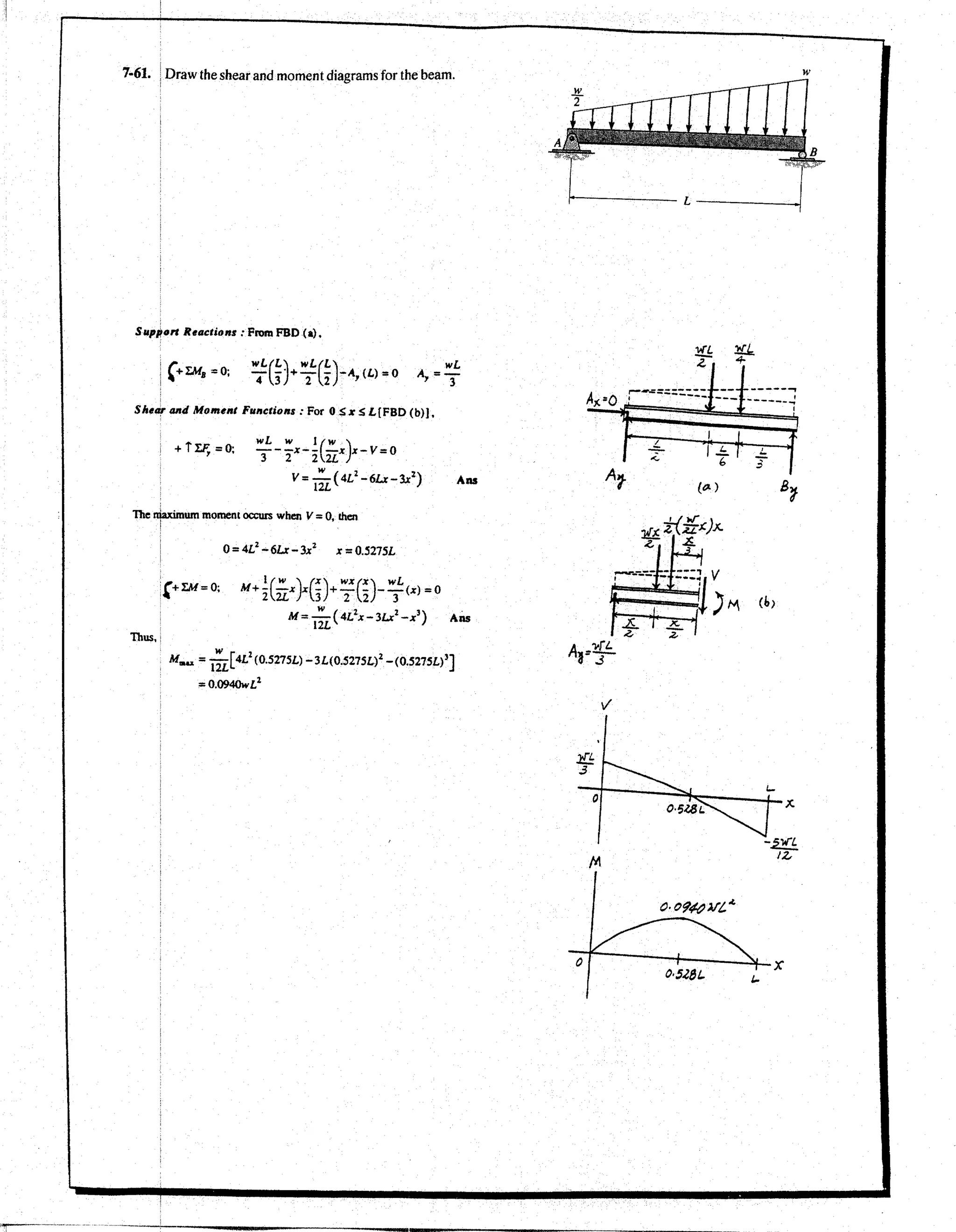 Hibbeler Statics solution - Chapter 7 (2) | PDF