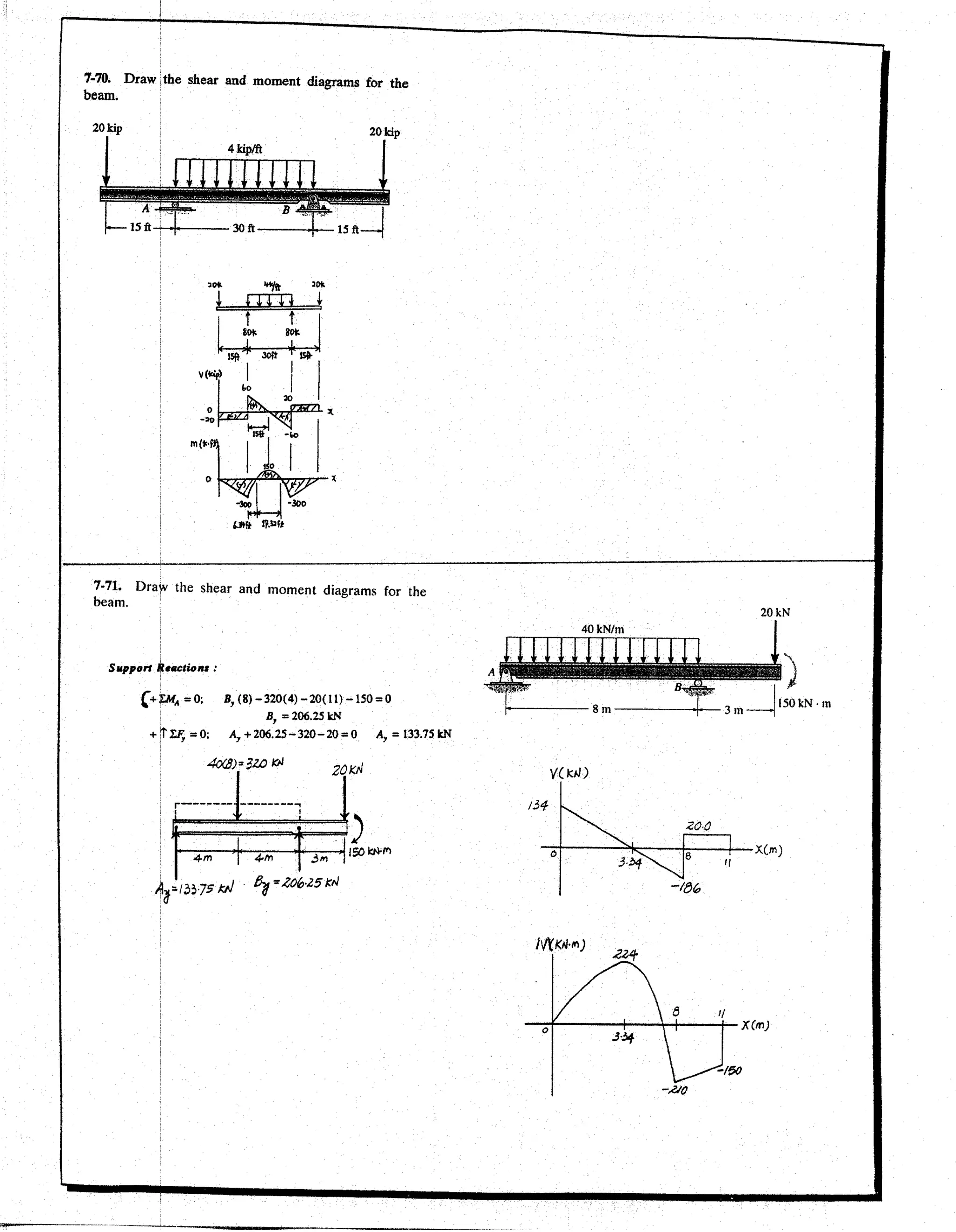 Hibbeler Statics solution - Chapter 7 (2) | PDF