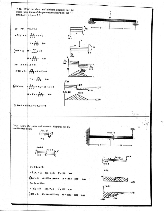 Hibbeler Statics solution - Chapter 7 (2) | PDF