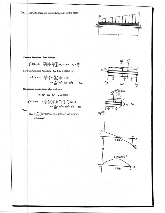 Hibbeler Statics solution - Chapter 7 (2) | PDF