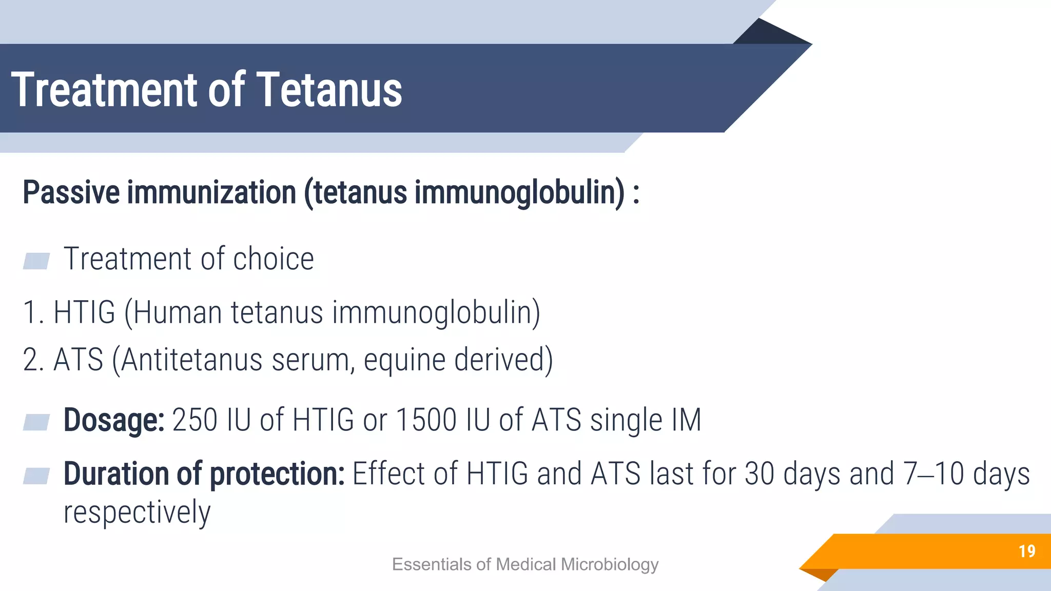chapter 72 - Tetanus.pptx | Infectious Diseases | Diseases and Conditions
