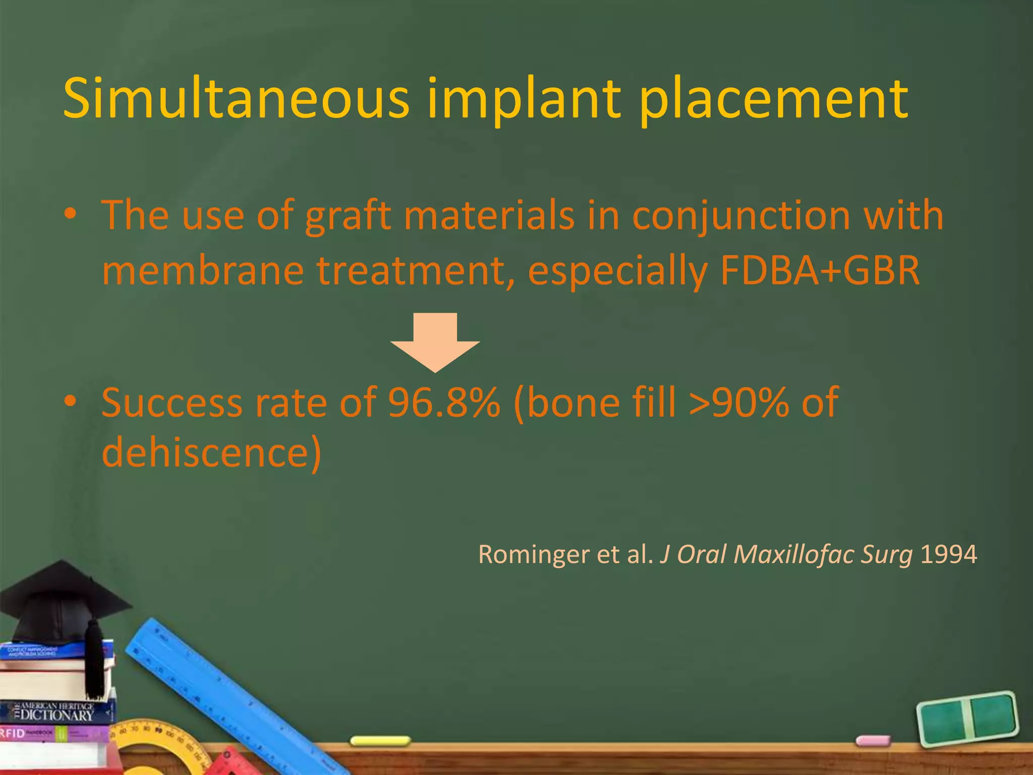 Localized bone augmentation and implant site development | PPTX