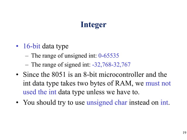 Chapter 7 8051 programming in c | PDF
