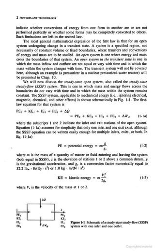 Chapter 7 (Additional notes) Thermodynamics Review (Power Plant ...