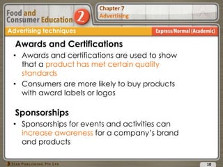 Chapter 7 Advertising | PPTX