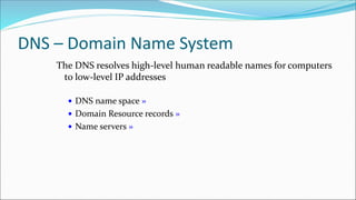 Computer Networks - DNS | PPT