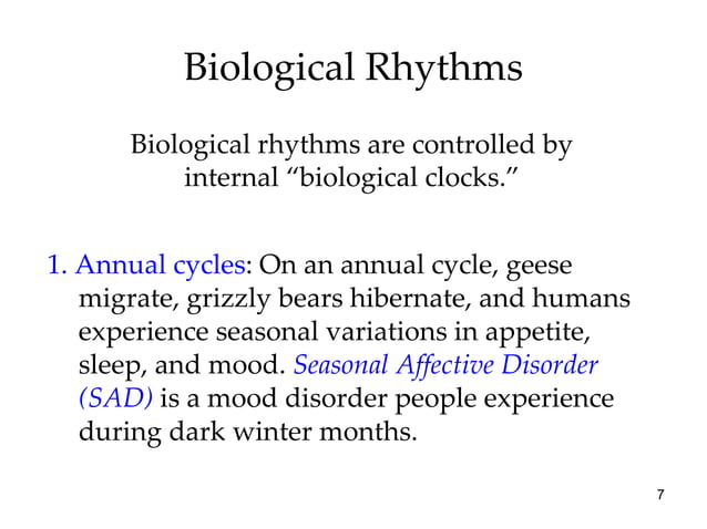 Chapter 7 ap psych- States of Consciousness | PPT
