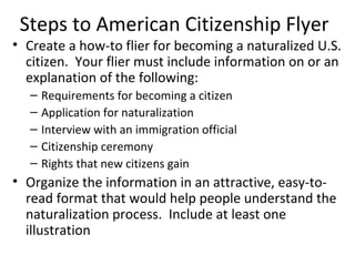 Chapter 7 Assignments | PPT