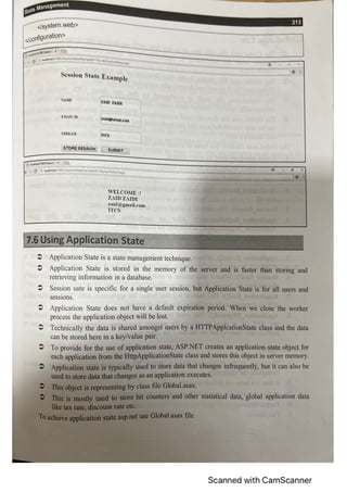 Advanced Web Programming Chapter 7 | PDF