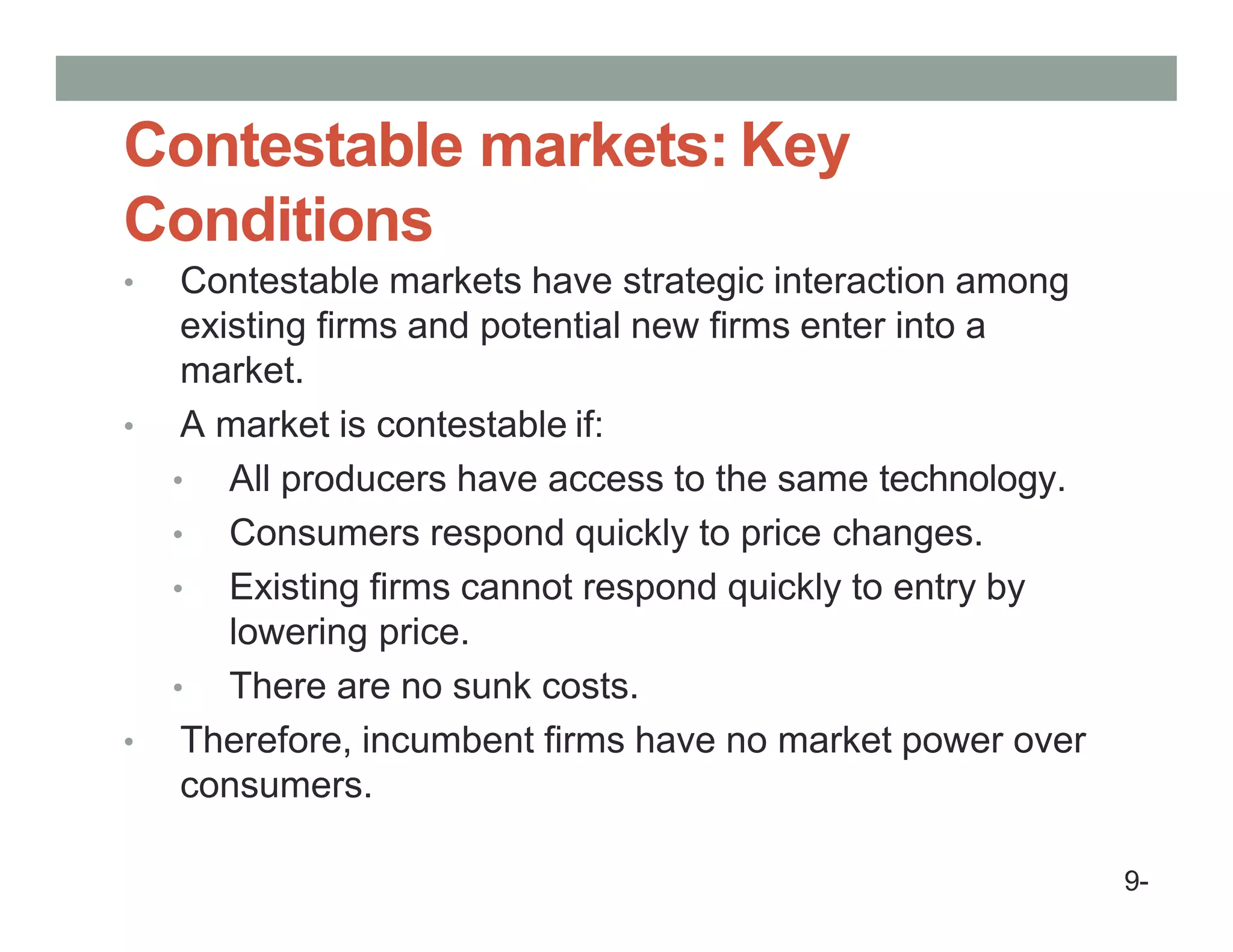 Chapter 7 b market structure game theory part b | PPTX