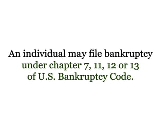 Chapter 7 Bankruptcy: Understanding the Basics | PPT | Free Download
